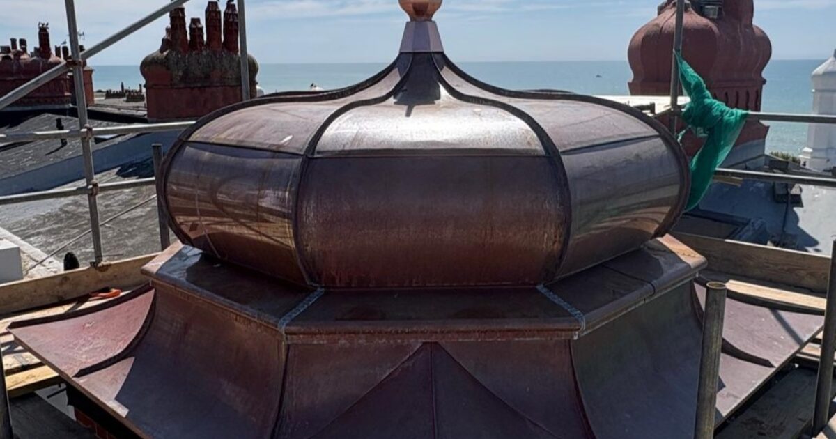 Copper Dome & Finial - Bexhill-On-Sea | FTMRC